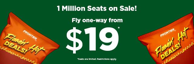 Frontier Airlines | Cheap Fares | Friendly Service